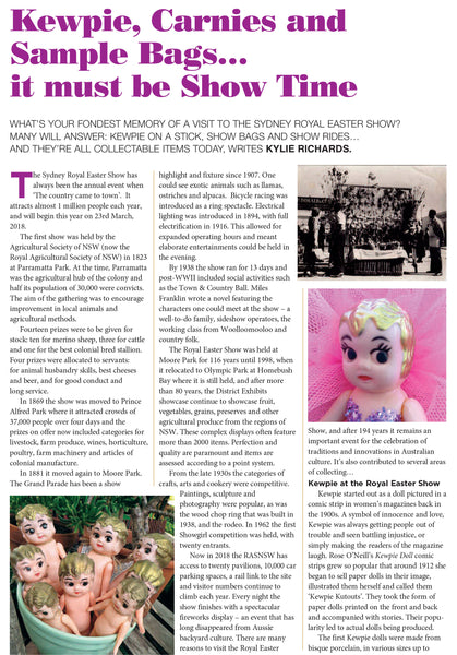 Original Kewpies in Antiques Magazine - March 2018 – The Original Kewpie Co